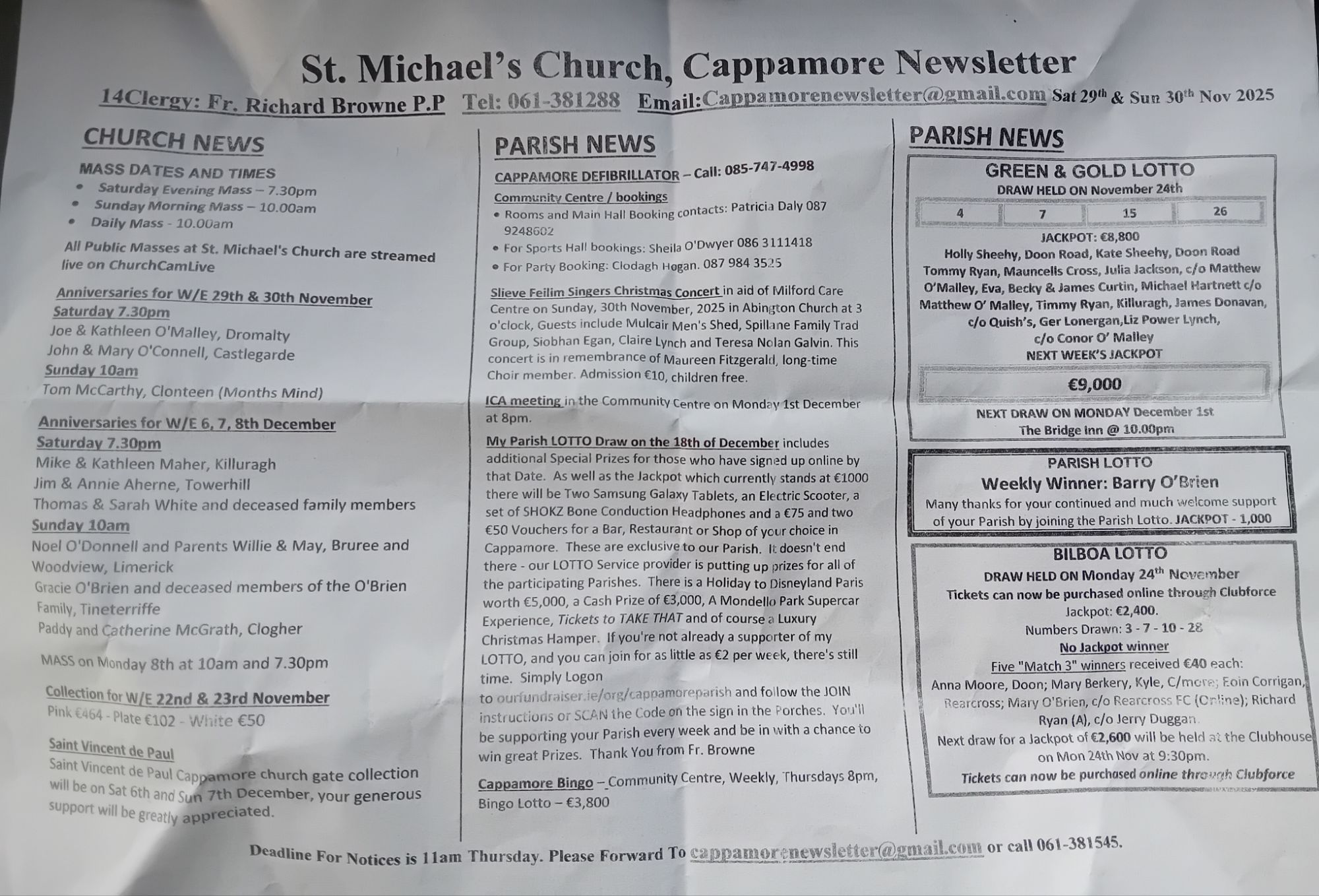 Cappamore /An Cheapach Mhór
